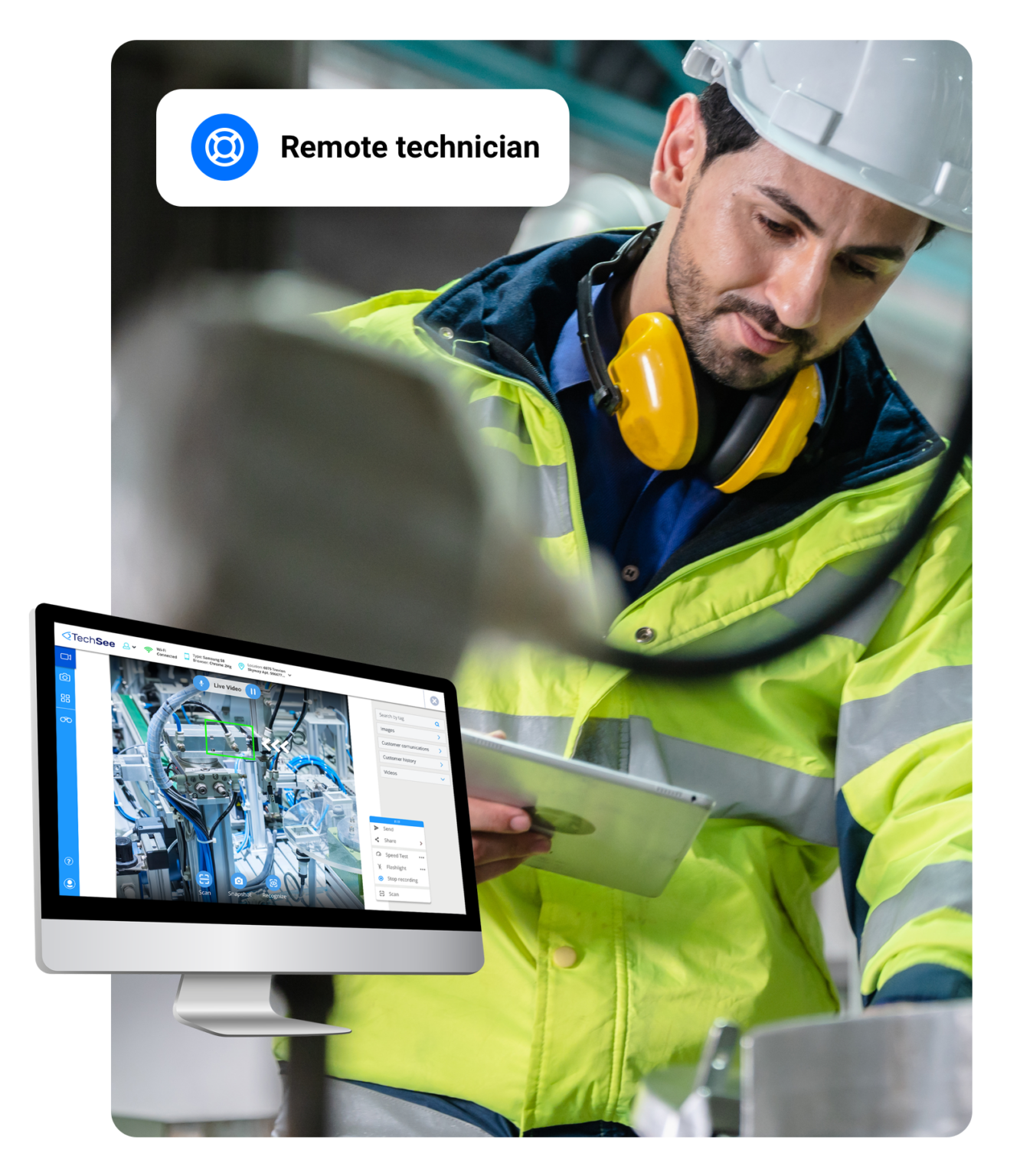 Remote visual assistance improves and supports field services